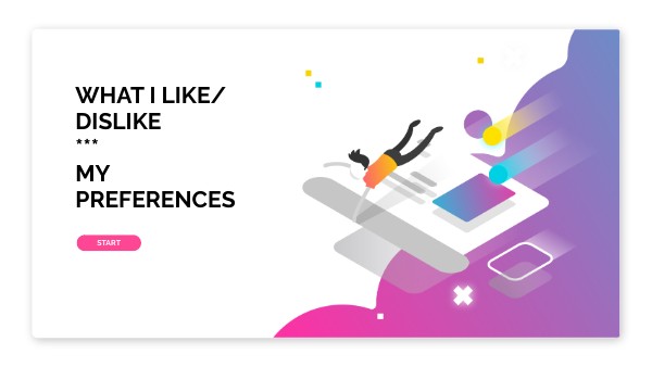 LECTURE ON LIKES, DISLIKES, PREFERENCES | Genially