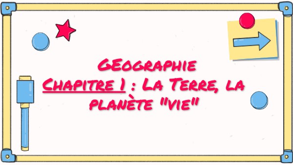 La Terre, la planète "vie "- Géo | Genially