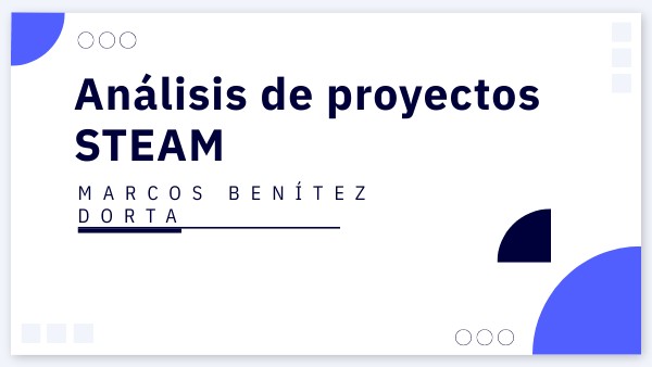 Análisis de proyectos STEM