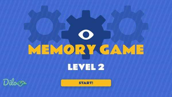 MEMORY GAME LEVEL 2 | Genially