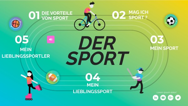 SPORT VIBRANT TIMELINE