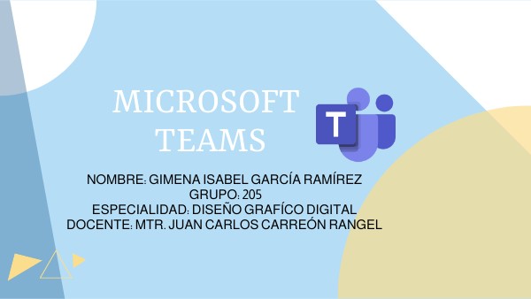 MICROSOFT TEAMS | GIGR | Genially