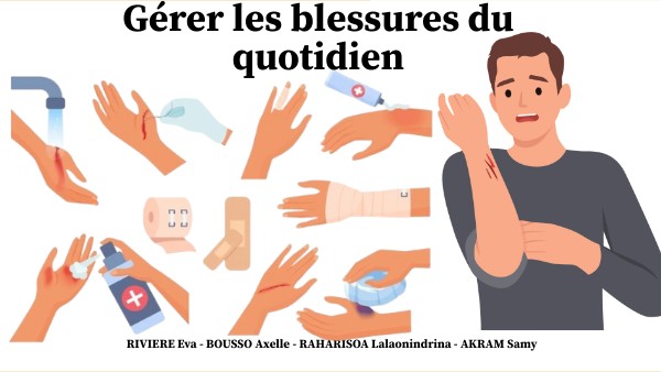 Les blessures du quotidien | Genially