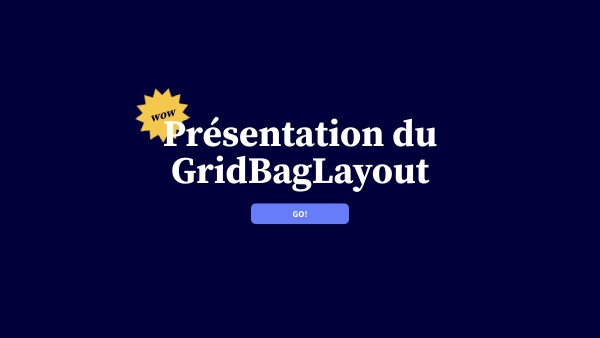 GridBagLayout