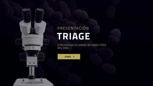 Presentación Triage | Genially