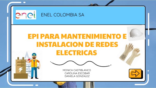 EPP PARA TRABAJO ELECTRICO | Genially