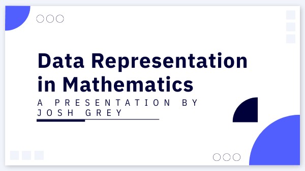 Data Representation in Mathematics | Genially