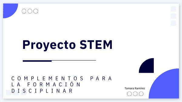 Proyecto STEM