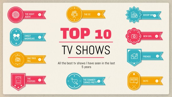 10 BEST TV SHOWS | Genially