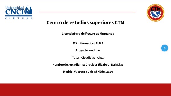 PROYECTO MODULAR INFORMATICA | Genially