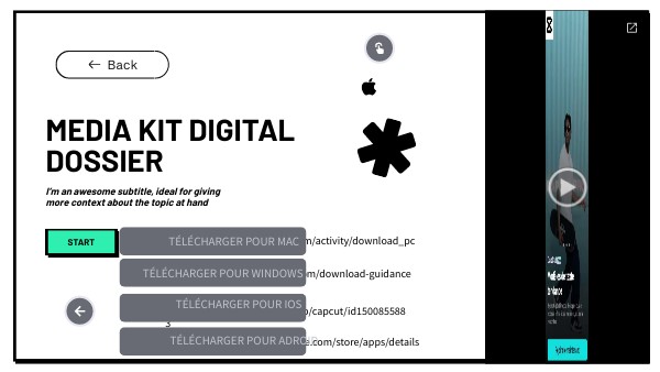 Guide de prise en main Capcut - Noé Wauquier | Genially