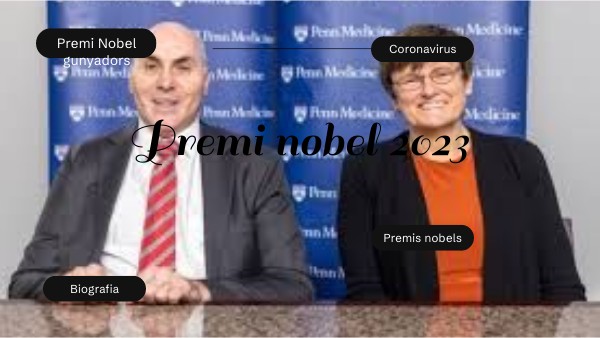 PREMI NOBEL 2023 | Genially
