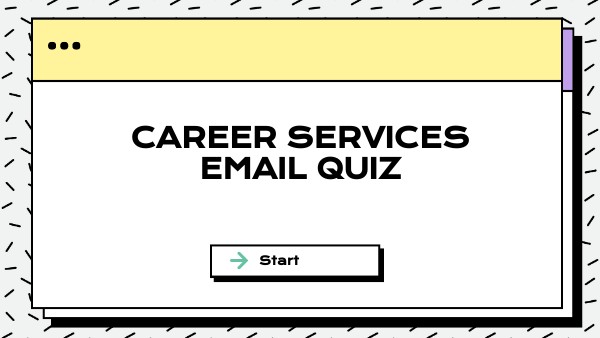 Career Services: Email | Genially
