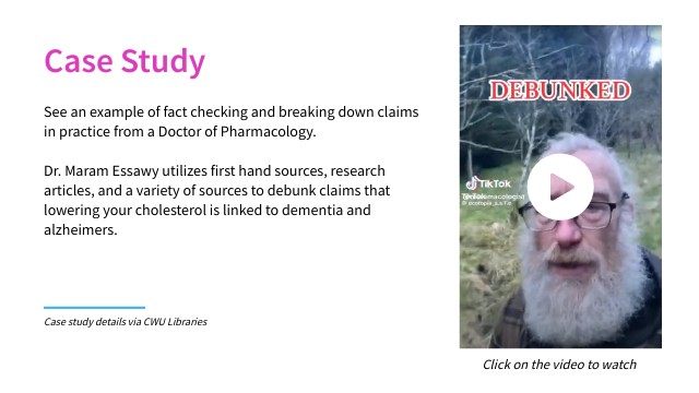 Example: Fact Checking