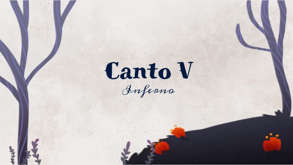 Canto V Inferno | Genially