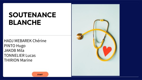 soutenance blanche | Genially