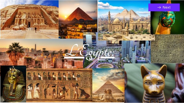 Présentation Egypte | Genially