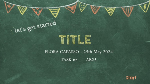 Presentazione Lavagna Animata