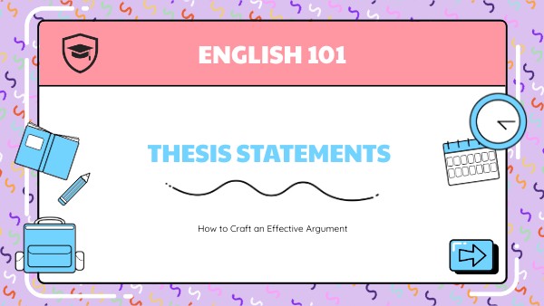 Thesis Statements | Genially