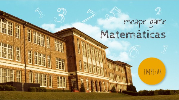 Escape Maths | Genially