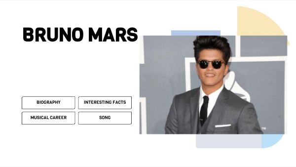 Bruno Mars &Talking to the Moon | Genially