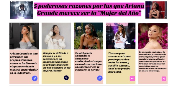 Ariana Grande | Genially