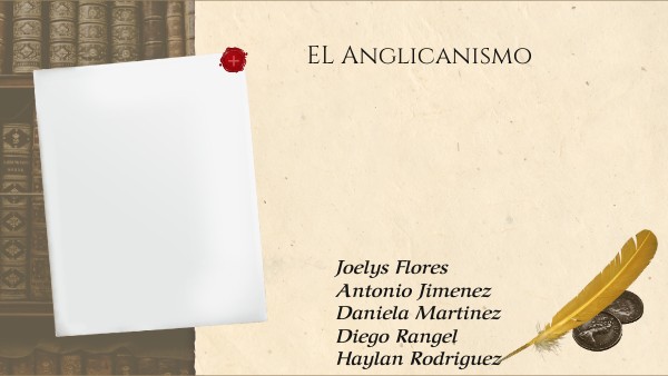 El Anglicanismo | Genially