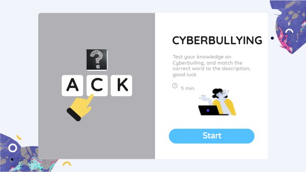 Cyberbullying quiz | Genially