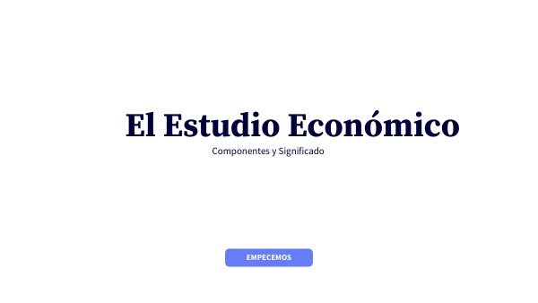 estudio económico | Genially