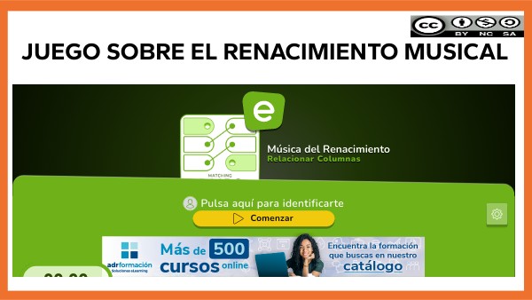 JUEGO MUSICAL SOBRE EL RENACIMIENTO | Genially