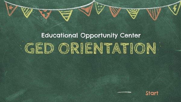 GED Orientation
