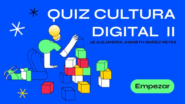 Quiz Cultura Digital Ii Genially