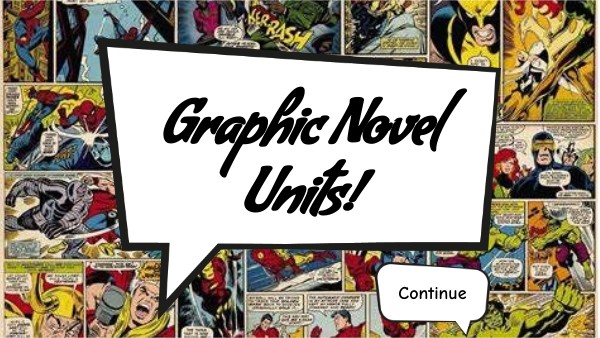 Graphic Novel Unit Catalog | Genially