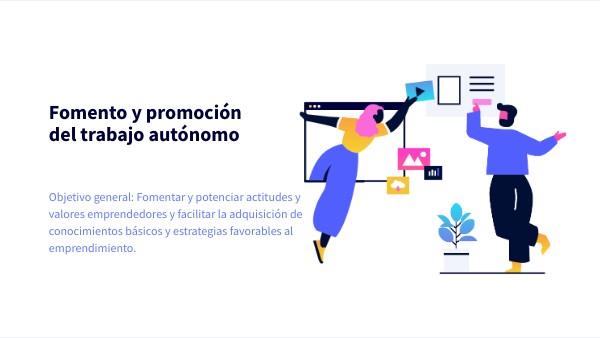 FOMENTO Y PROMOCIÓN DEL TRABAJO AUTÓNOMO | Genially