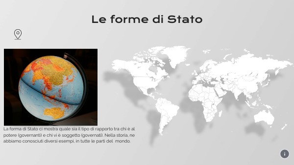 Schema - Forme di Stato e Forme di Governo