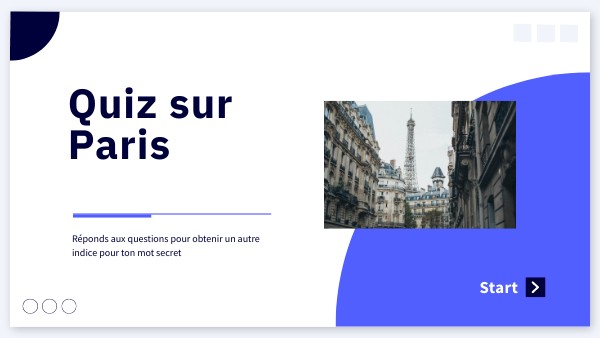 Quizz Paris