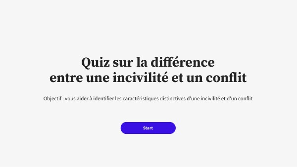 Quiz interactif basique | Genially