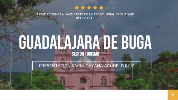 GUADALAJARA DE BUGA- SECTOR TURISMO | Genially