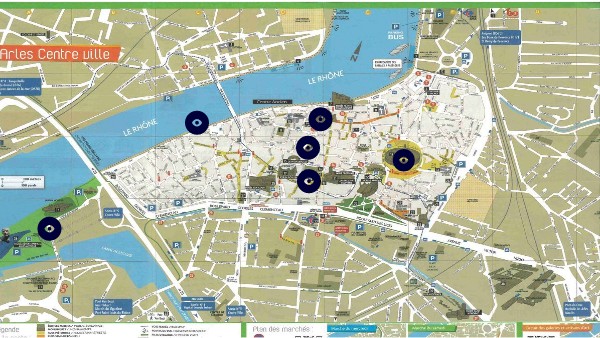 Plan interactif Arles | Genially