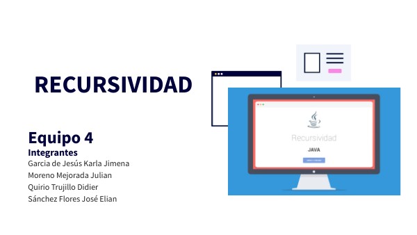 EstructuraDatos_Recursividad_Equipo4 | Genially