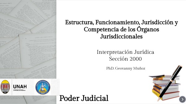 Poder Judicial | Genially