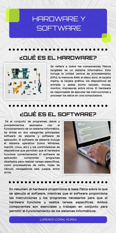 HARDWARE Y SOFTWARE