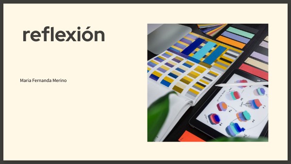 reflexión | Genially