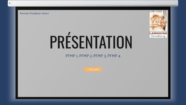 PROJECTION PRESENTATION