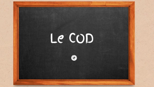 Séance COD