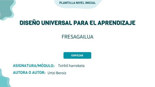 Plantilla DUA Inicial | Genially