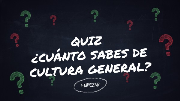 QUIZ CUÁNTO SABES | Genially