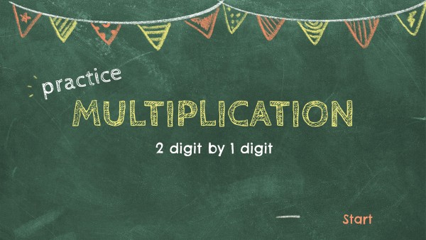 Multiplication 2x1 digit