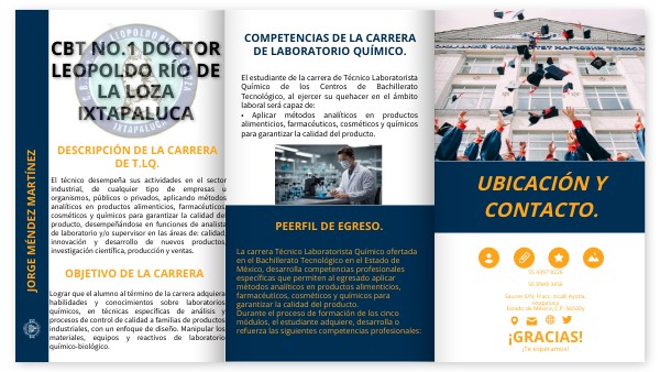 TRIPTICO CBT 1 | Genially