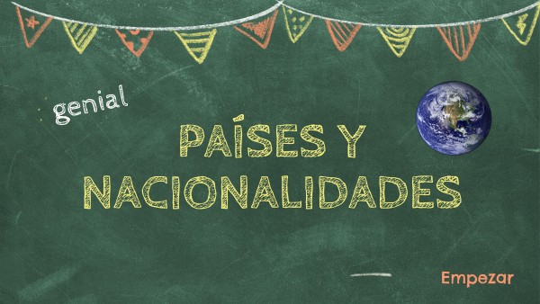 Países y nacionalidades | Genially
